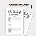 Baby Shower Games, Word Scramble, Gender Reveal Games, Oh Baby Party ...
