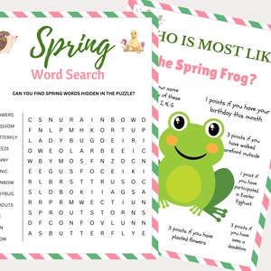 Spring Games, Spring Games Bundle, Springtime Games, Spring , Spring ...