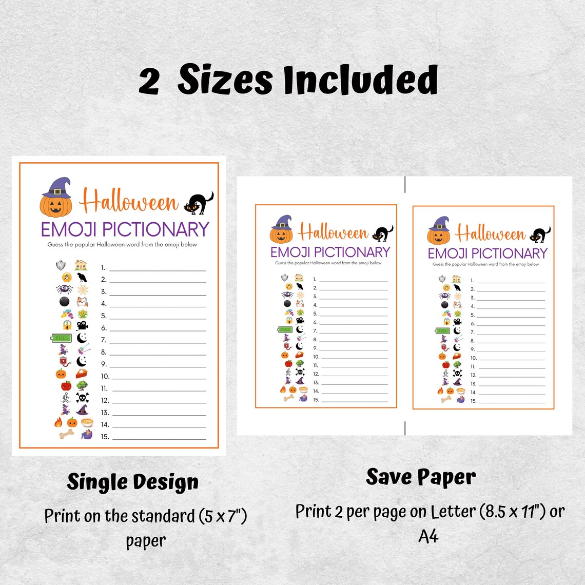 Halloween Games, Emoji Pictionary, Halloween Party Games, Halloween ...