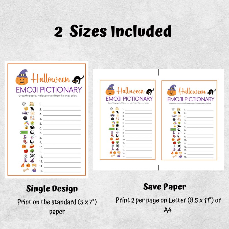 Halloween Games, Emoji Pictionary, Halloween Party Games, Halloween ...