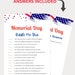 Memorial Day Riddle Me This, Memorial Day Games, Memorial Day Riddles ...