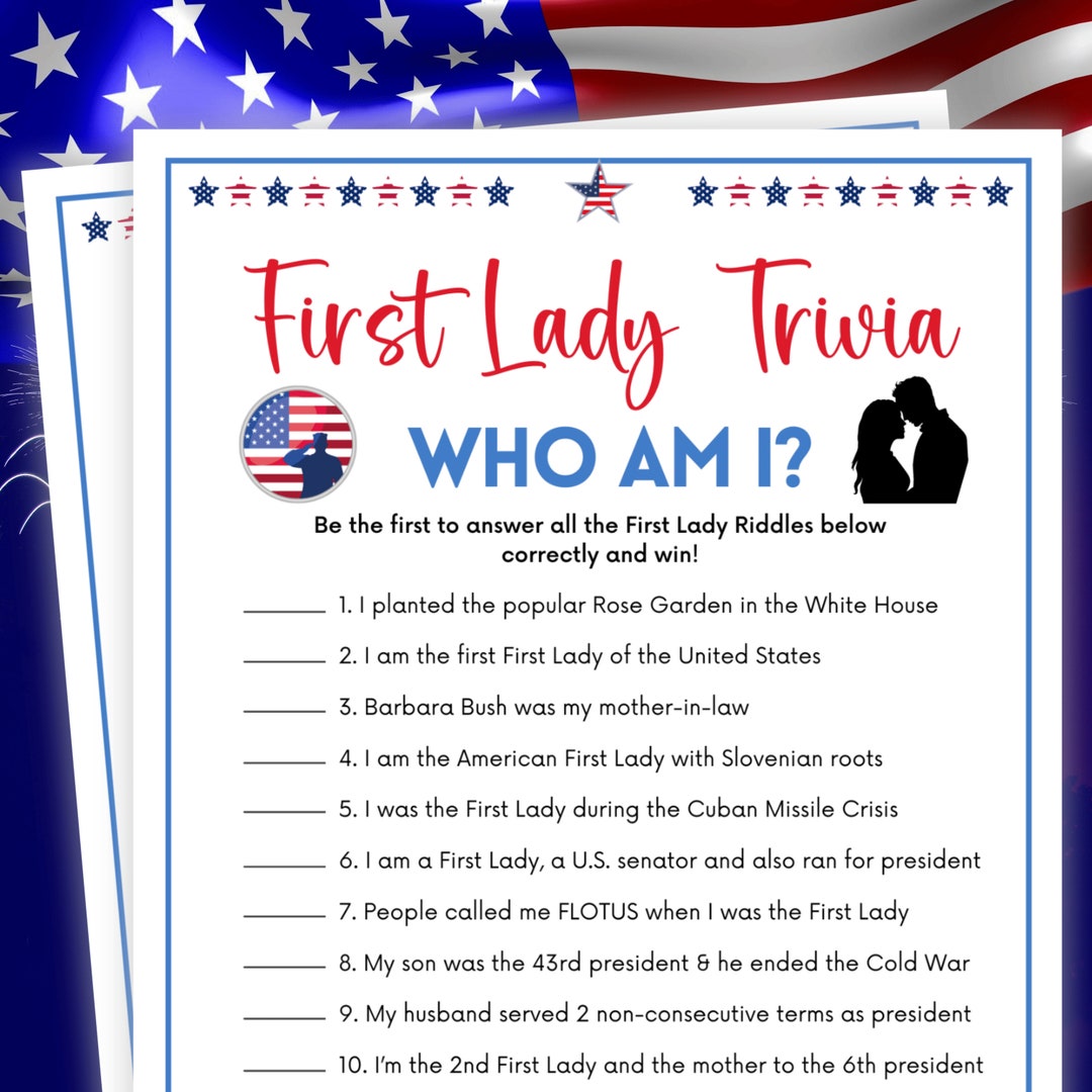 Patriotic Games, Who Am I Riddles, 4th of July Games, Memorial Day Game ...