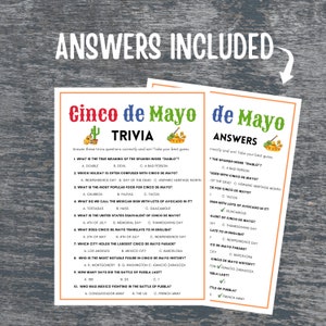 Cinco De Mayo Games Bundle, 35 Game SUPER Bundle, Cinco De Mayo Party ...