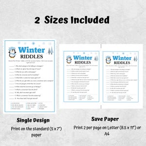 Winter Games, Riddles, Winter Party Games, Winter Riddles, Birthday ...