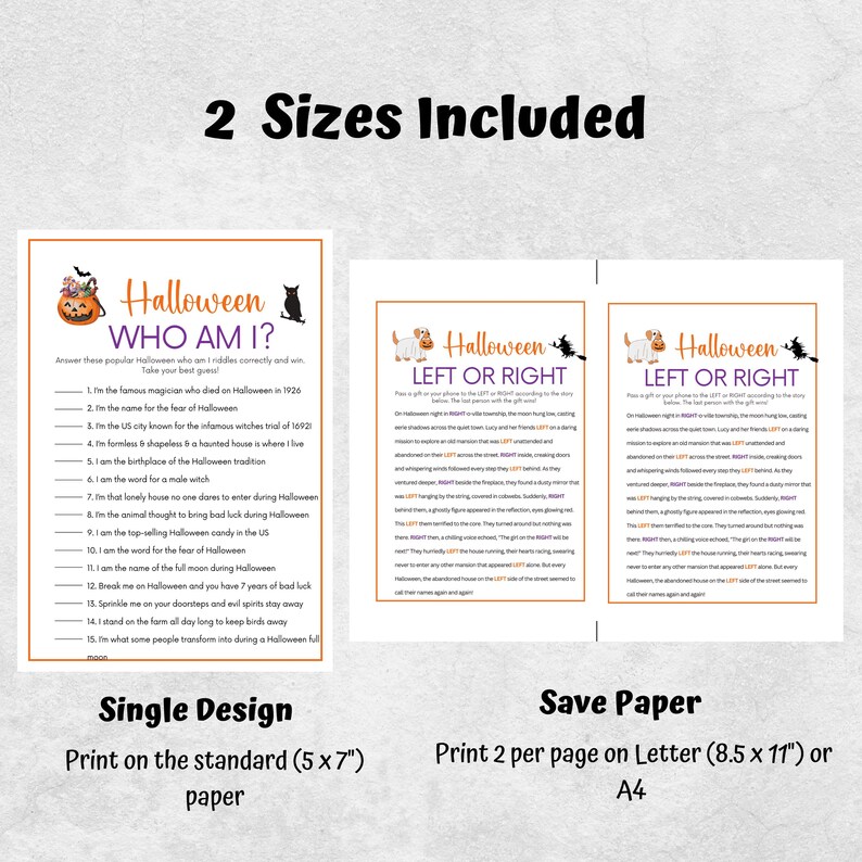 Halloween Games, Who Am I Riddles, Halloween Party Games, Halloween ...