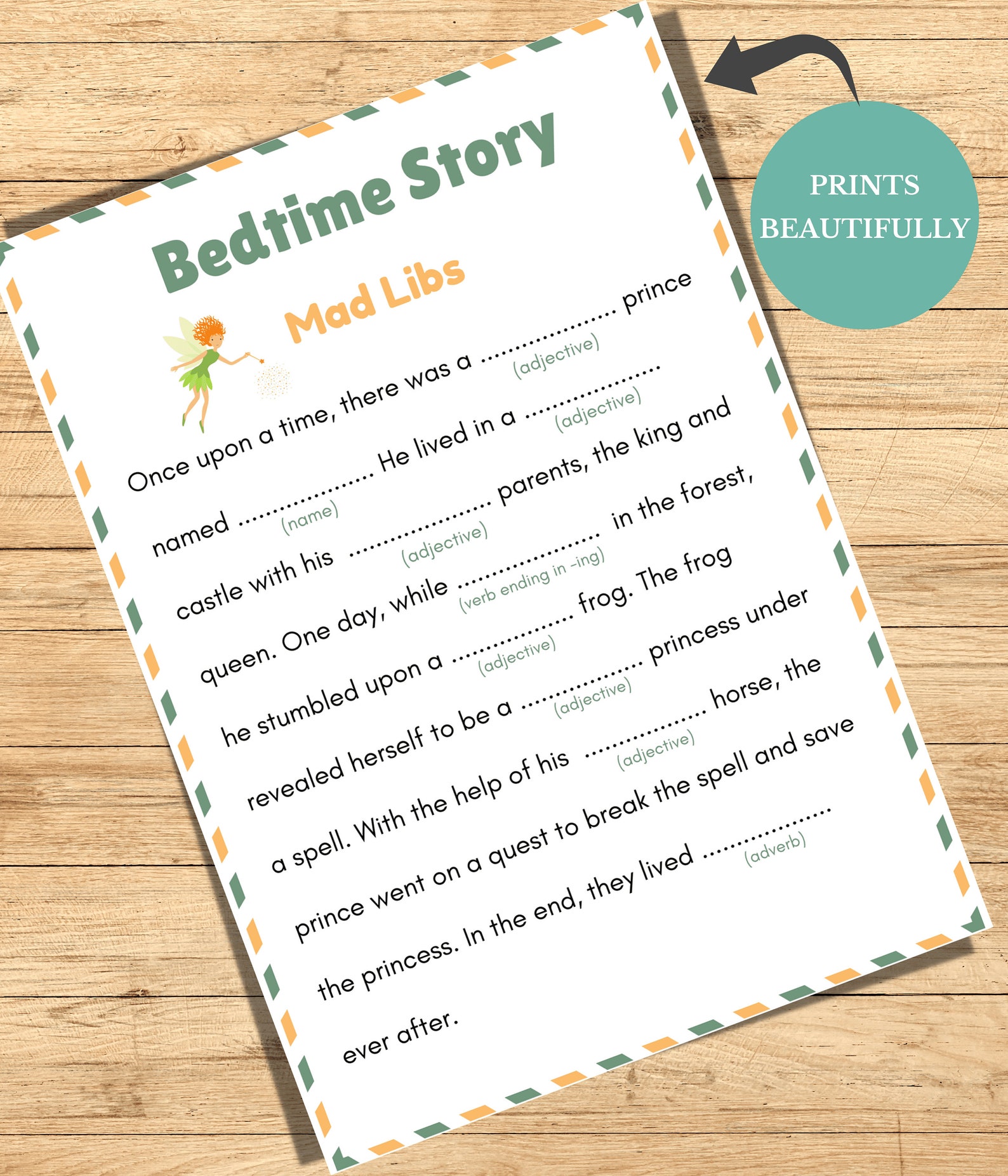 Mad Libs for Kids, Mad Libs Bundle, Bedtime Story for Kids, Bedtime ...
