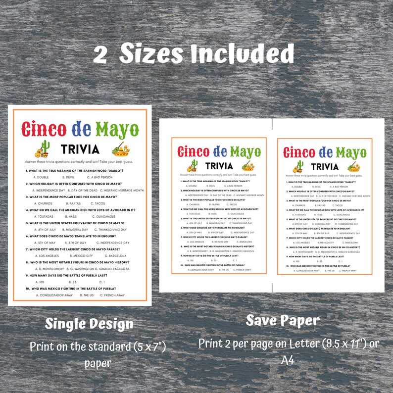 Cinco De Mayo Games Bundle, 35 Game SUPER Bundle, Cinco De Mayo Party ...
