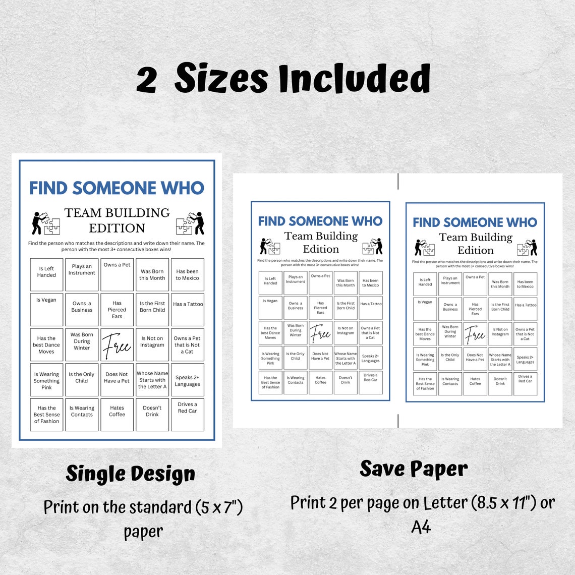 Team Building Games, Find Someone Who Bingo, Get to Know You Questions ...