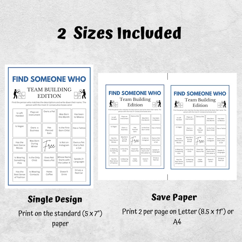 Team Building Games, Find Someone Who Bingo, Get to Know You Questions ...