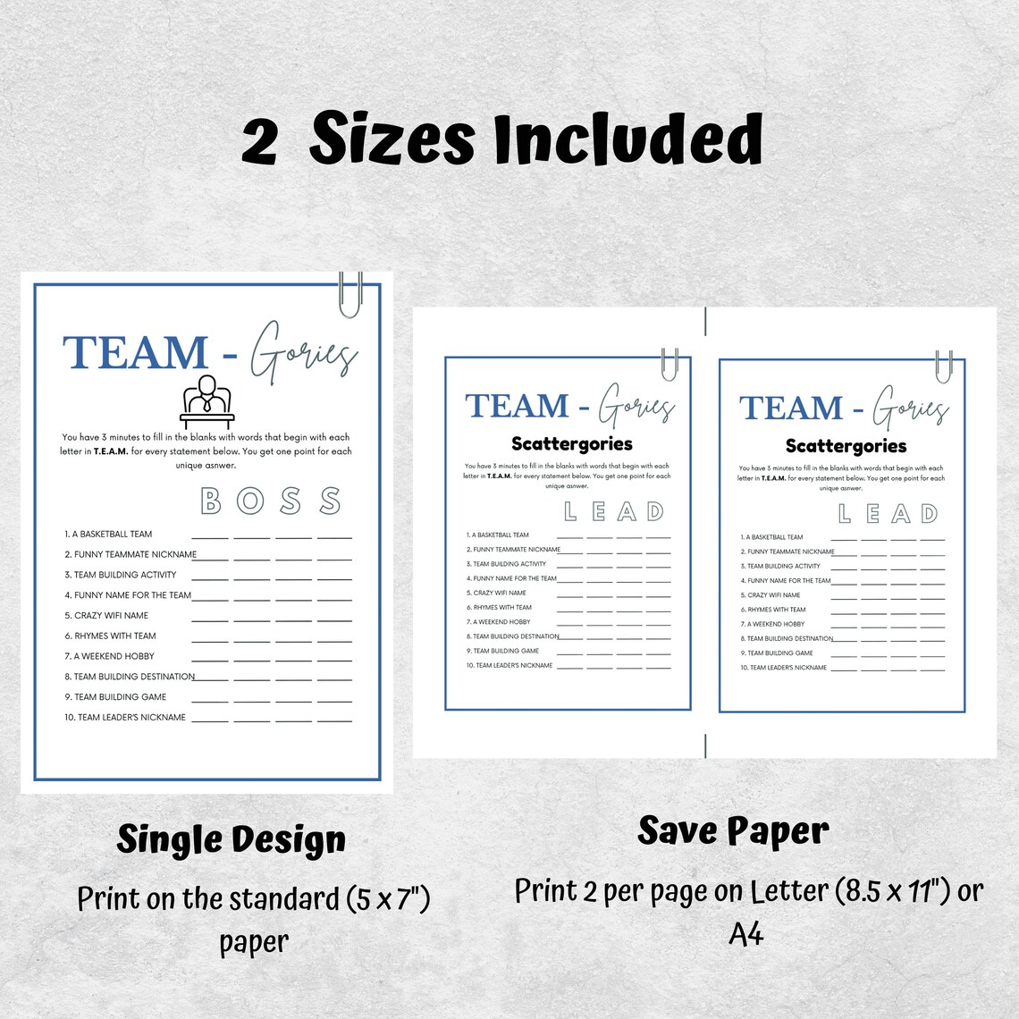 Team Building Games, Scattergories, Team Building Party Games, Office ...