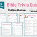 Bible Games, Trivia Bundle, Womens Ministry Games, Bible Games for Kids ...
