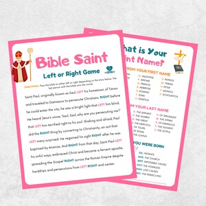 All Saints Day Games, Saints Day Games Bundle, Bible Games for Kids and ...