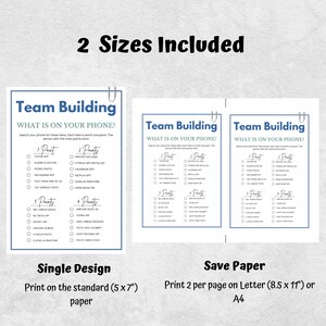 Team Building Games, What is on Your Phone?, Scavenger Hunt, Activity ...