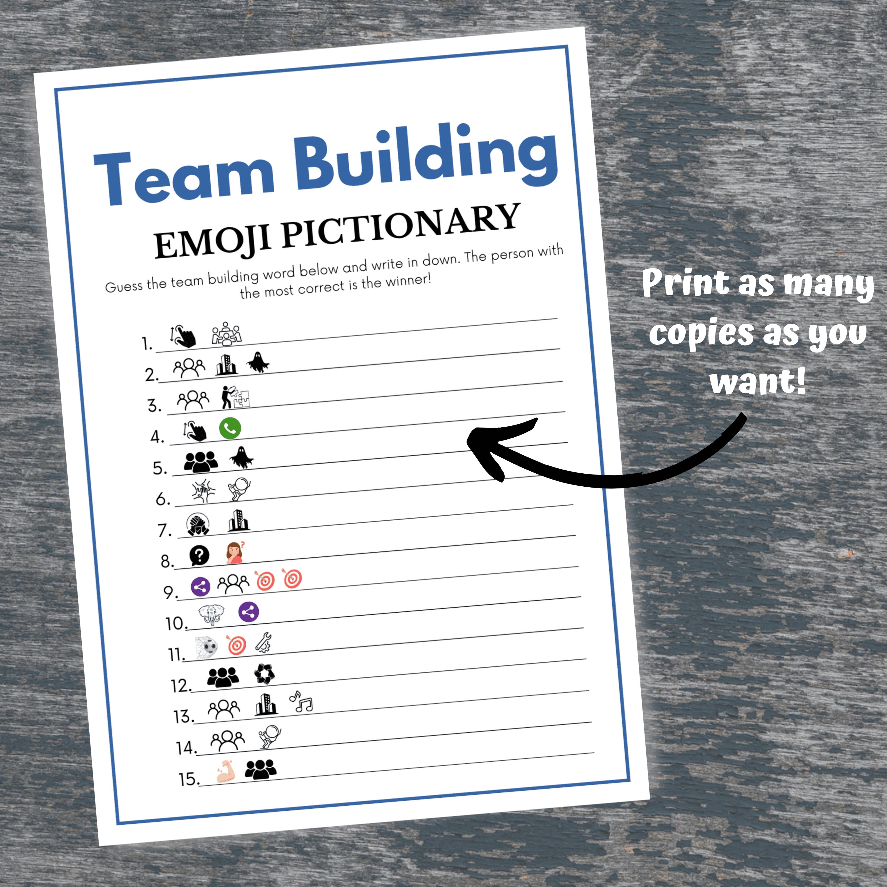 Team Building Games Bundle, 35 Game MEGA Bundle, Party Games for ...