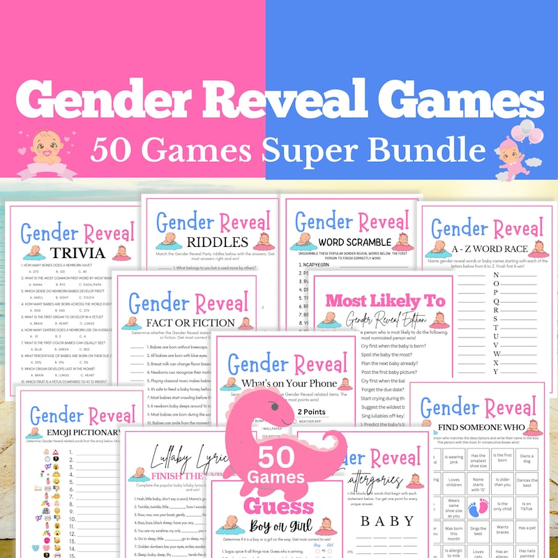 Gamcor Gender Bender Game - Etsy Canada