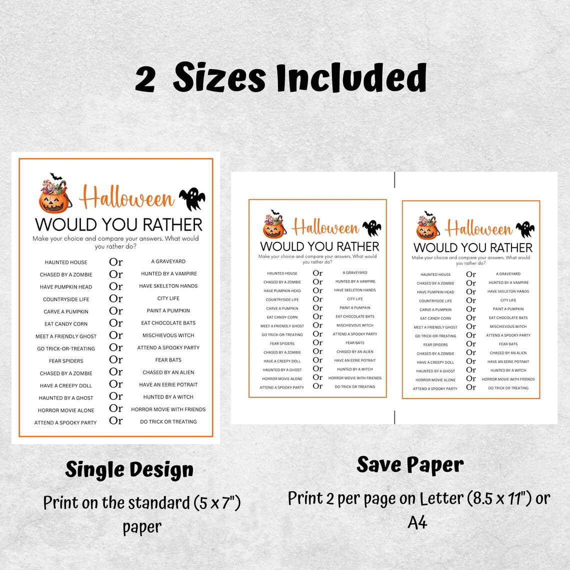 Halloween Games, Would You Rather, Halloween Party Games ...