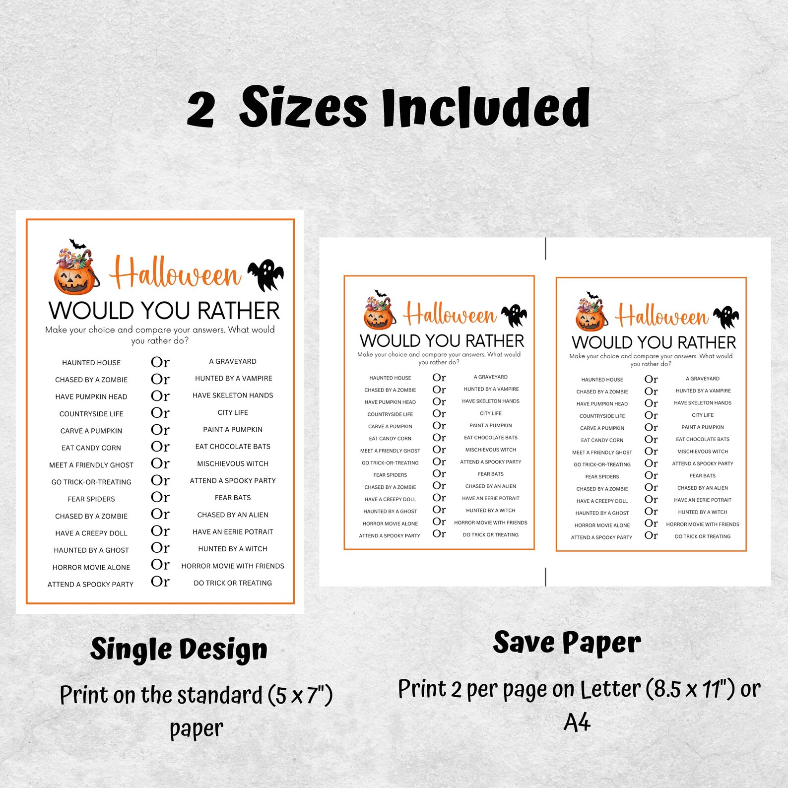 Halloween Games, Would You Rather, Halloween Party Games ...