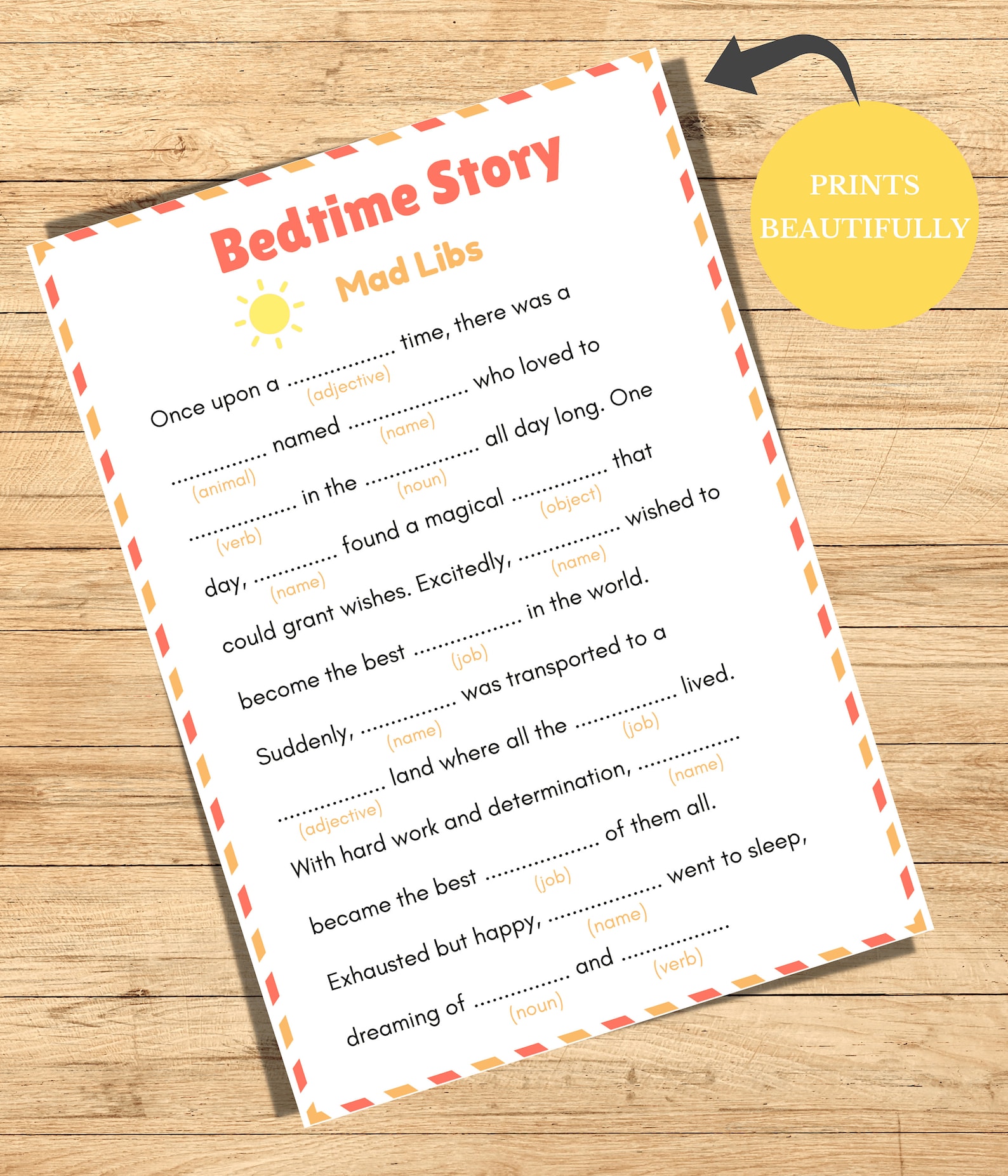 Mad Libs Bundle, Mad Libs for Kids, Printable Mad Libs, Bedtime Stories ...