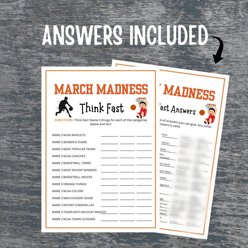 March Madness Games, 21 Games SUPER Bundle, Basketball Games, College ...