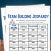Team Building Trivia, Jeopardy, Team Building Games, Team Building ...