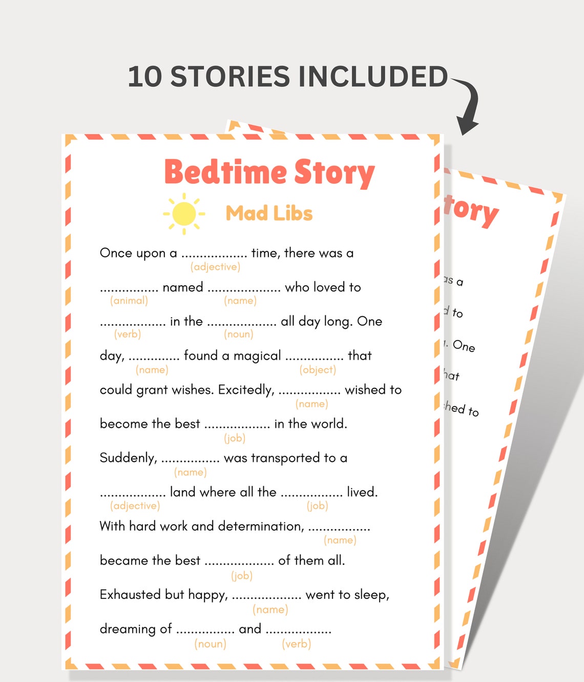 Mad Libs, Games for Kids & Adults, Birthday Games, Brunch Games, Womens ...