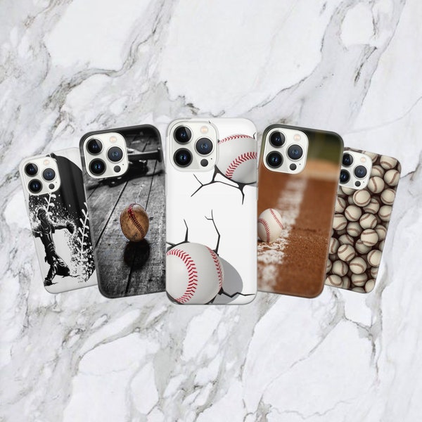 Baseball Phone Case - Etsy UK
