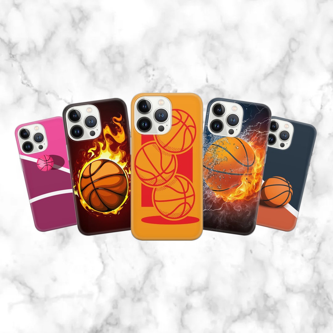 Basketball Phone Case Sport Cover for iPhone 14 13 12 Pro 11 XR for ...