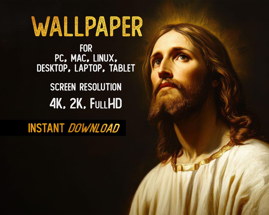 Jesus Christ Inspirational Wallpaper for PC, Mac, and Tablet ...