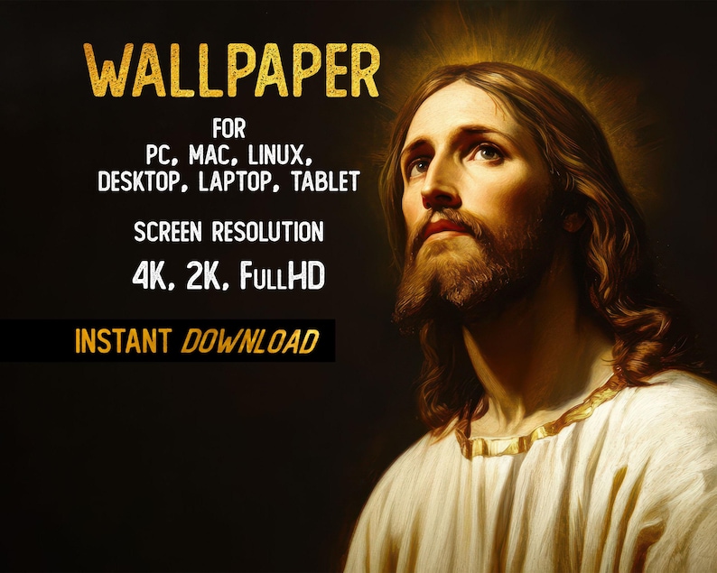 Jesus Christ Inspirational Wallpaper for PC, Mac, and Tablet ...