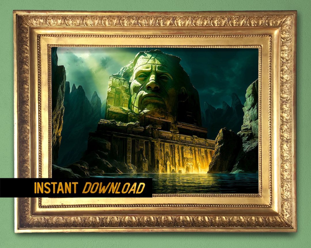 Epic Fantasy Art (digital) - Enigmatic Ancient Temple - Legendary Paint ...