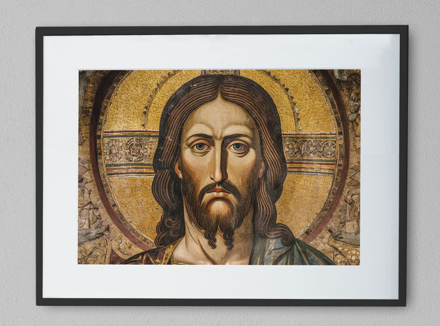 Portrait of Jesus Christ Art Print Renaissance Style 15 - Etsy