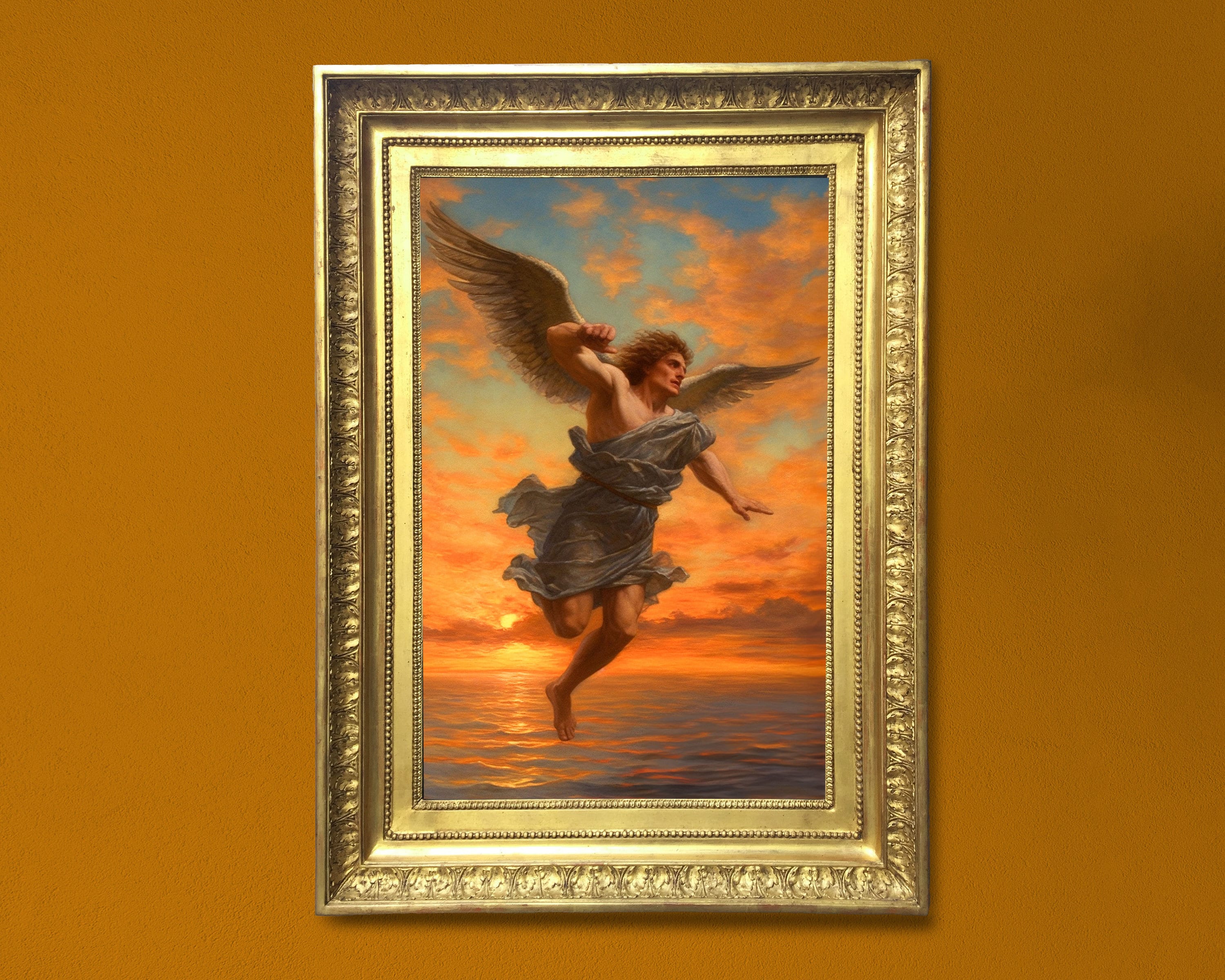 Icarus Painting Baroque