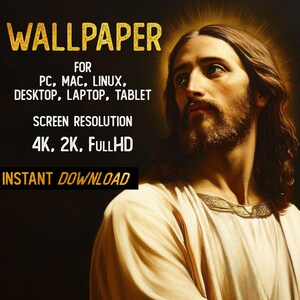Peaceful Jesus Wallpaper in 4K, 2K, HD - Jesus Christ Background for PC ...
