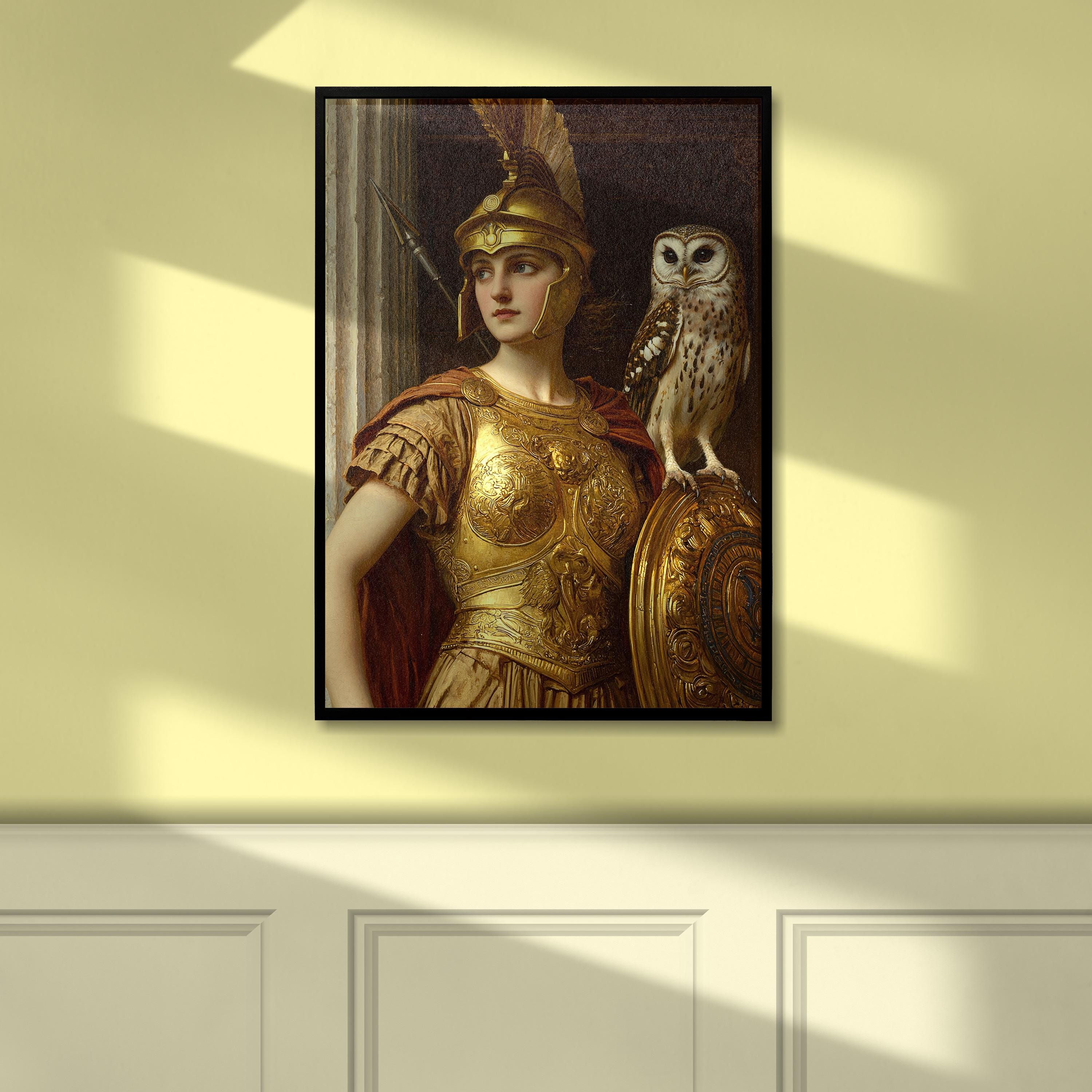 Athena Goddess of Wisdom Greek Warrior Goddess Athena Printable Greek ...