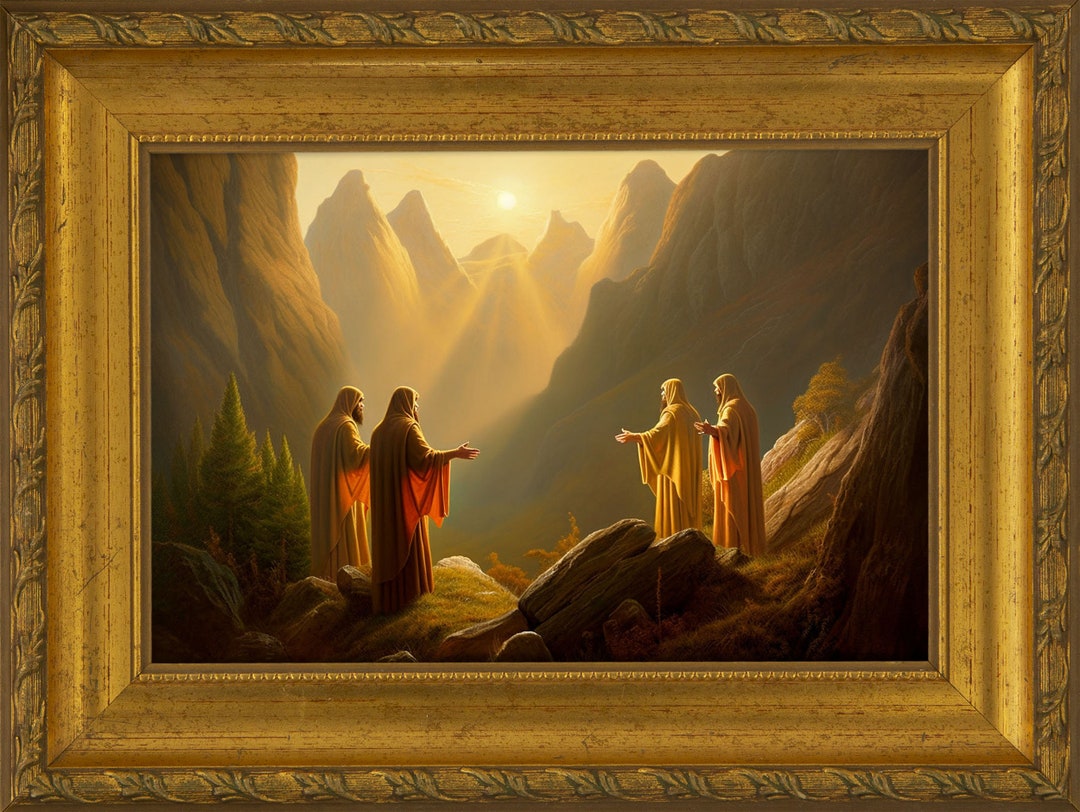 Transfiguration of Jesus Christ Art Print Italian Renaissance - Etsy