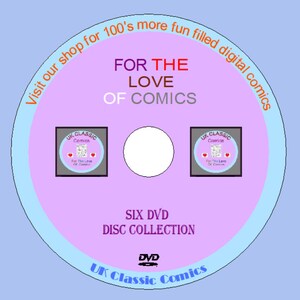 Thriller Picture Library Extensive Comic Set (1951-1963) on 6 Dvds. UK ...