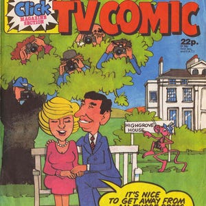 TV Comic Set 1950s, 1970s and 1980s on 2 Dvds. UK Classic Comics - Etsy