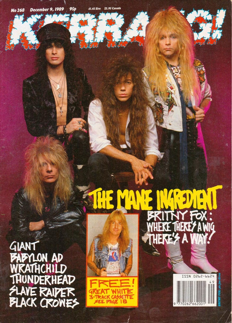 Kerrang! Rock Magazine on 2 Dvds. UK Classic Comics - Etsy
