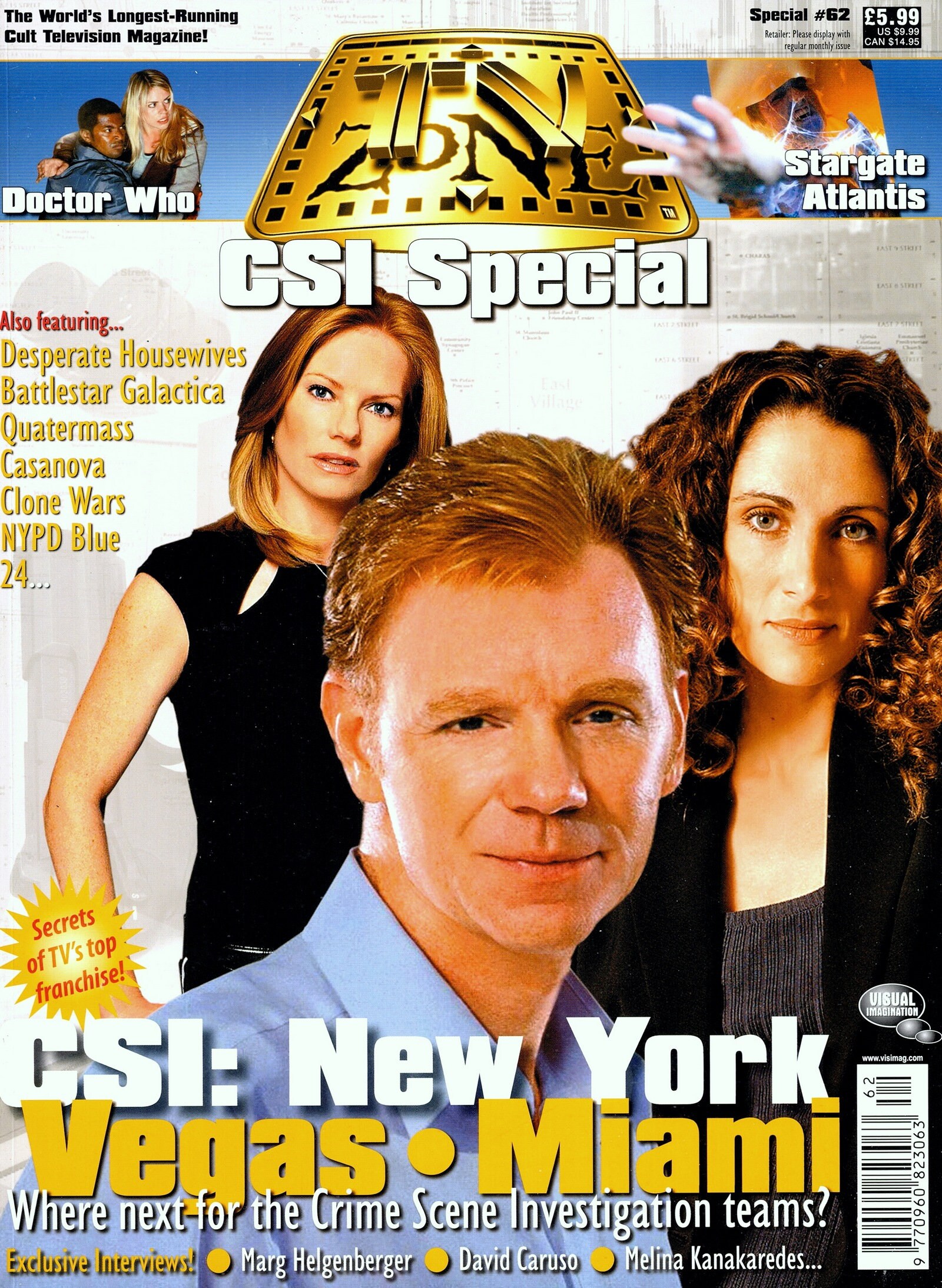 TV Zone Magazine COMPLETE Every Issue on 5 Dvds. UK Classic Comics ...