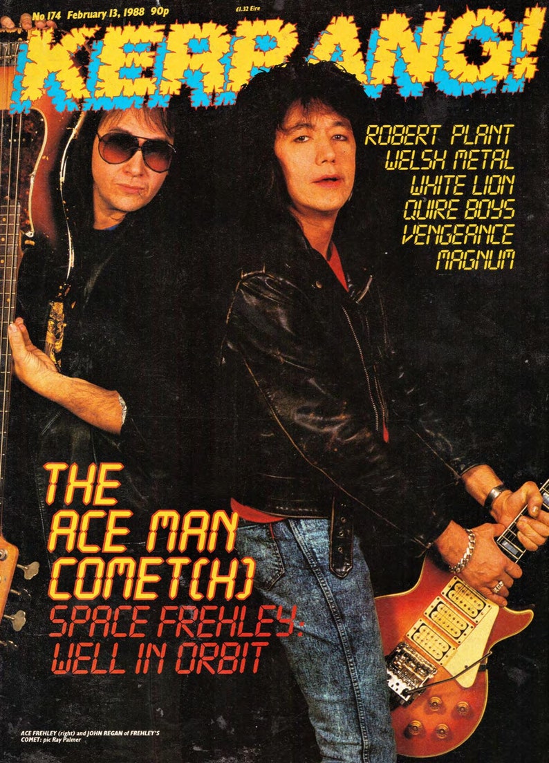 Kerrang! Rock Magazine on 2 Dvds. UK Classic Comics - Etsy