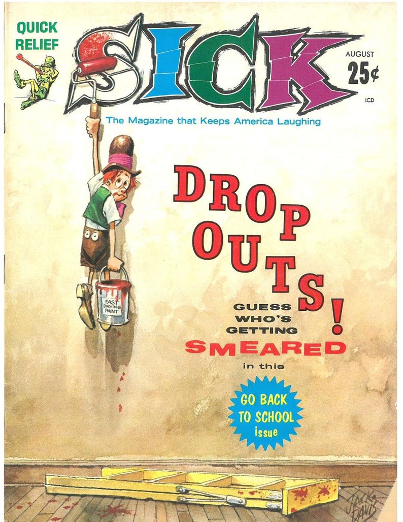 Sick Magazine 1960-1980 Extensive Collection on 2 Dvds. UK Classic ...