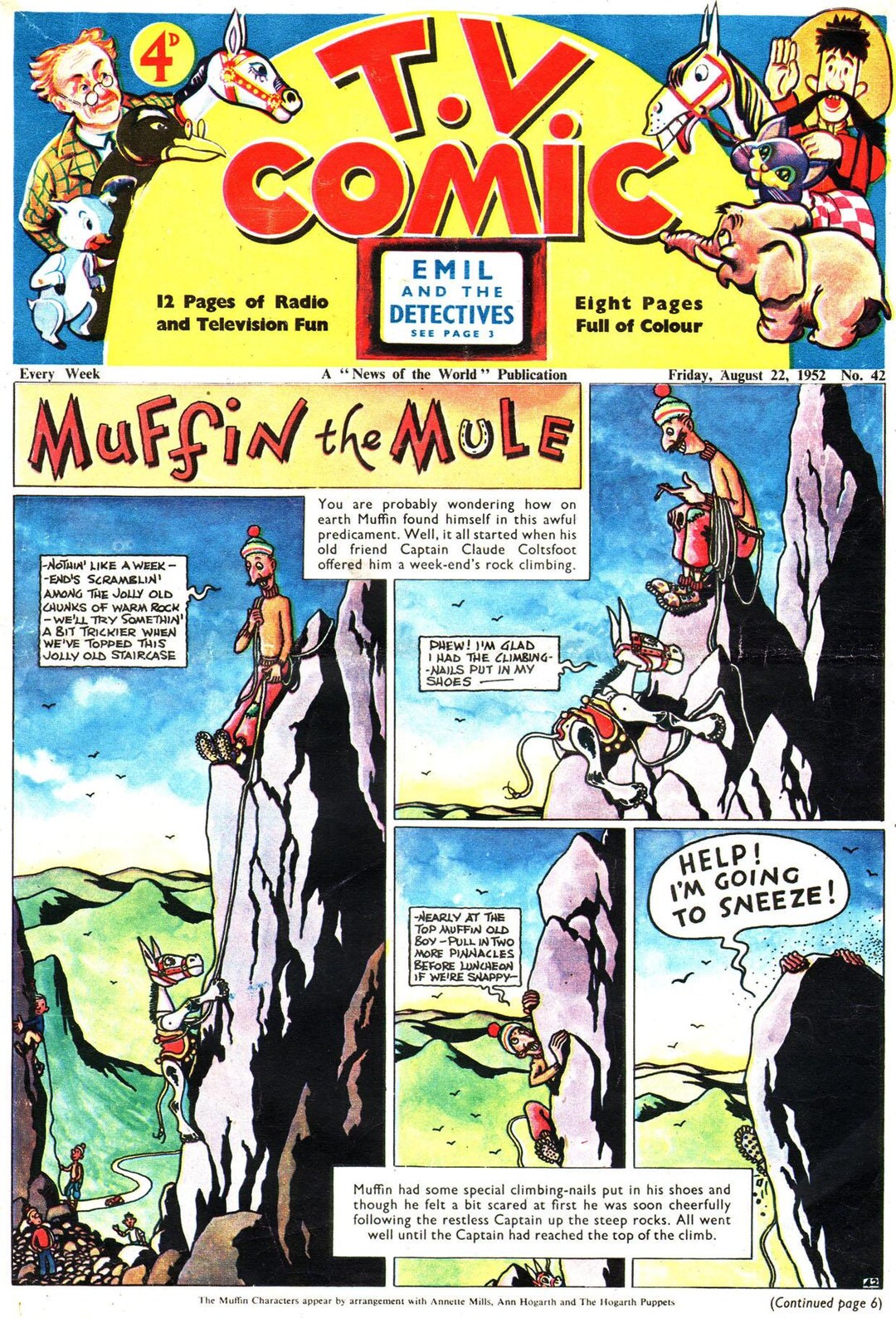 TV Comic Set 1950s, 1970s and 1980s on 2 Dvds. UK Classic Comics - Etsy