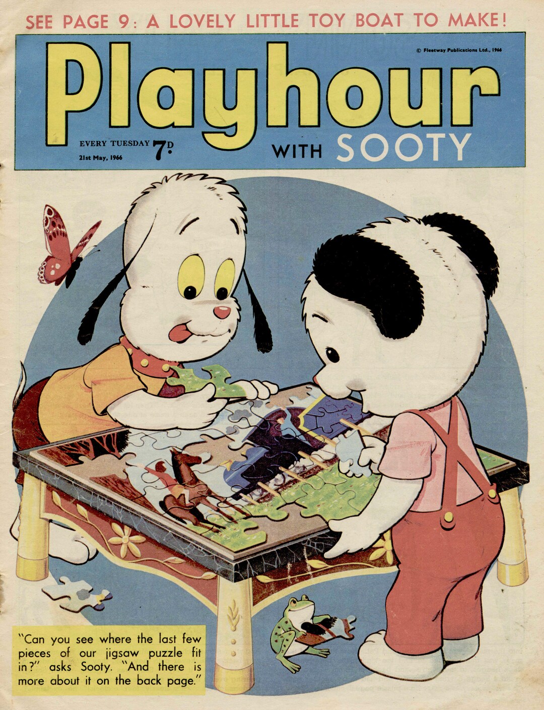 Playhour Nursery Comic 1960-69 (COMPLETE) on 5 Dvds. UK Classic Comics. Retro - Etsy