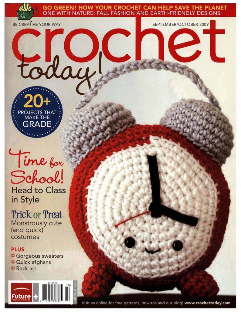 Knitting and Crochet Extensive Magazine Set on DVD. UK Classic Comics ...