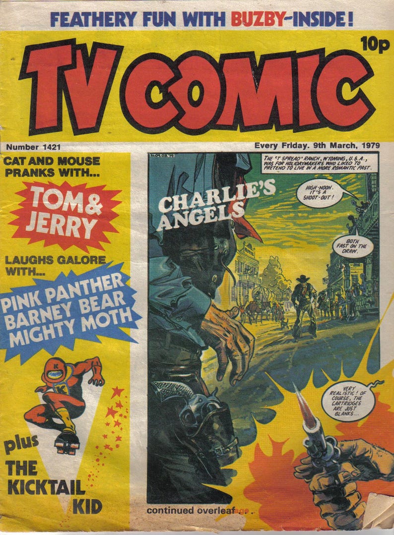 TV Comic Set 1950s, 1970s and 1980s on 2 Dvds. UK Classic Comics - Etsy