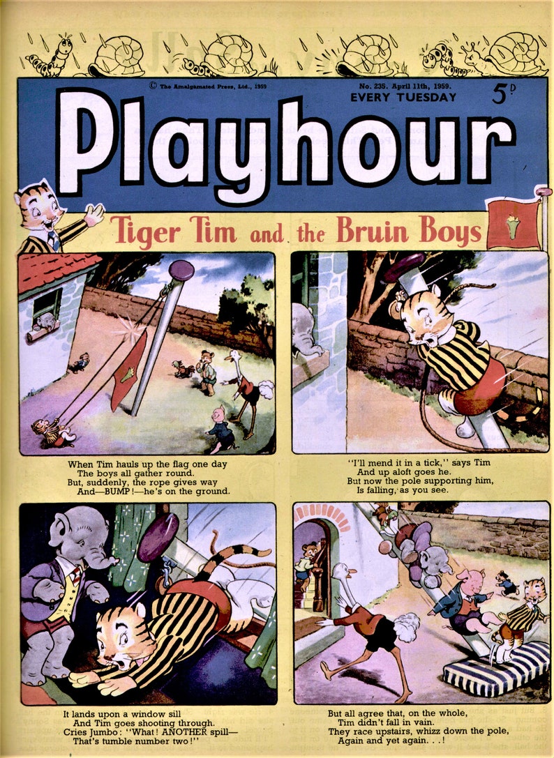 Playhour Children's Nursery Comic Massive Collection on 9 Dvds.uk Classic Comics - Etsy