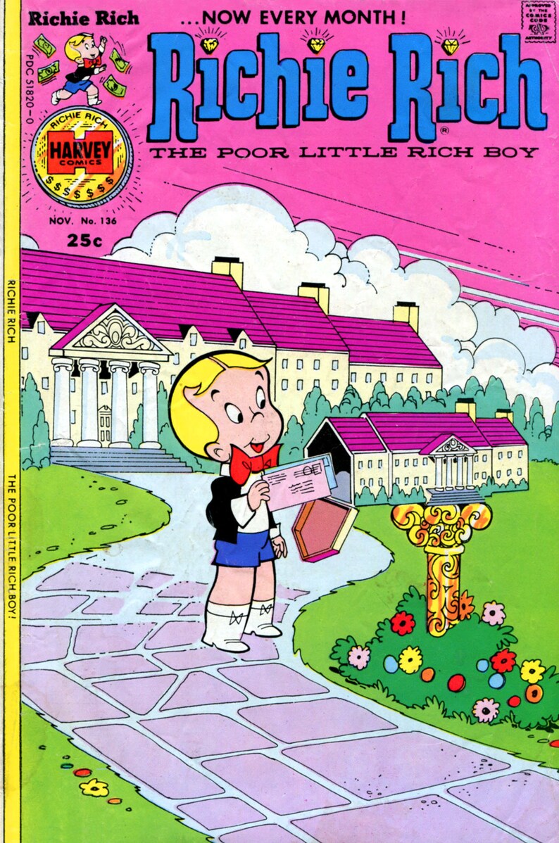 Richie Rich (1960-1987) Comic Collection on 2 Dvds. UK Classic Comics ...