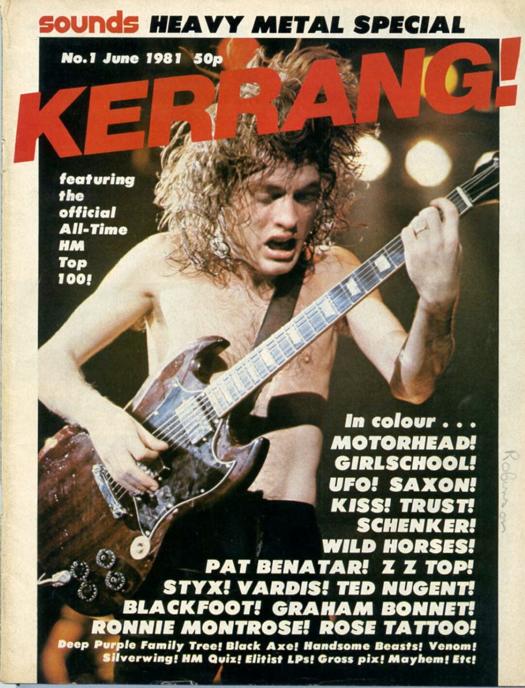 Kerrang Rock Magazine on 2 Dvds. UK Classic Comics - Etsy
