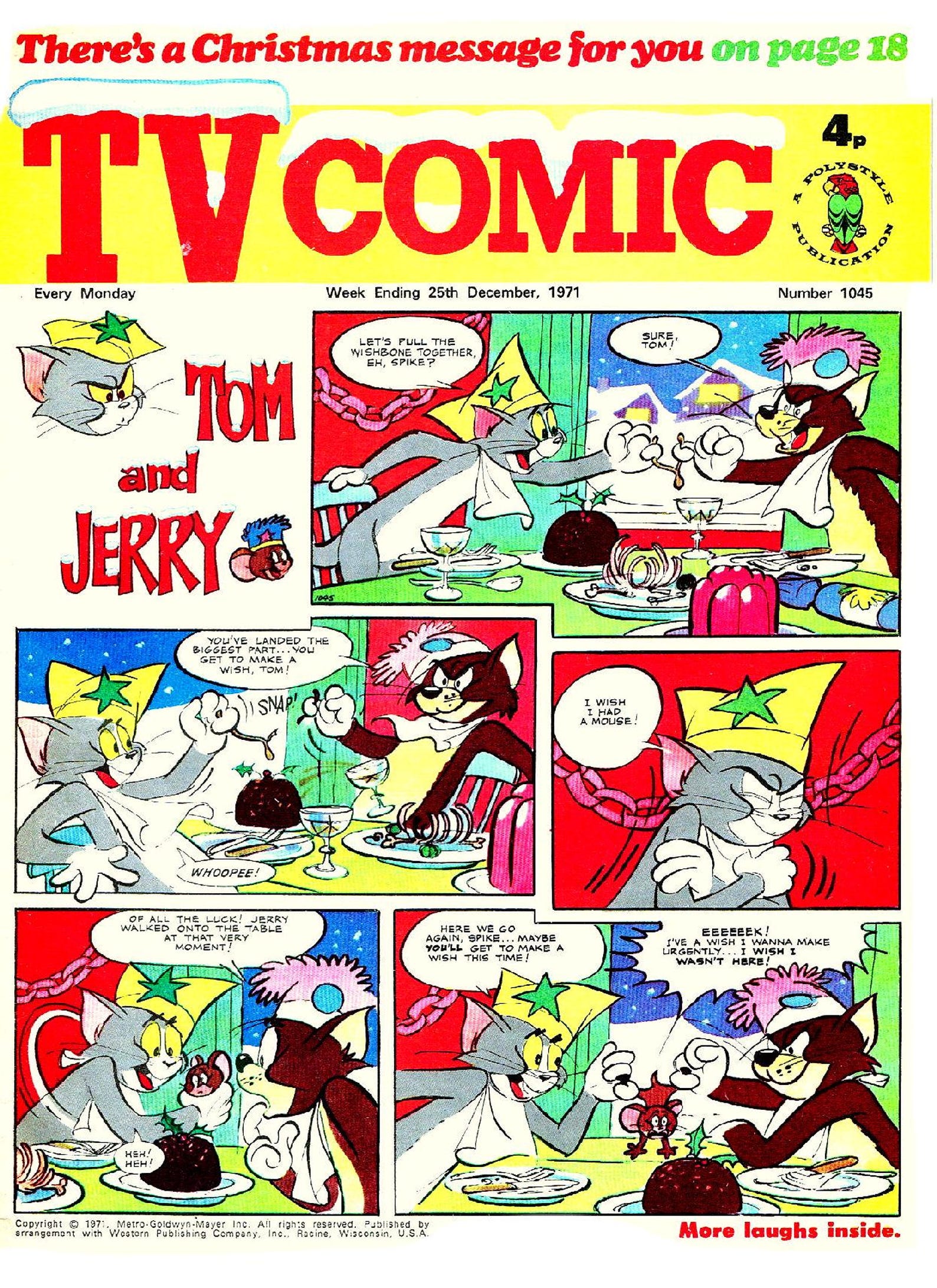 TV Comic Set 1950s, 1970s and 1980s on 2 Dvds. UK Classic Comics - Etsy
