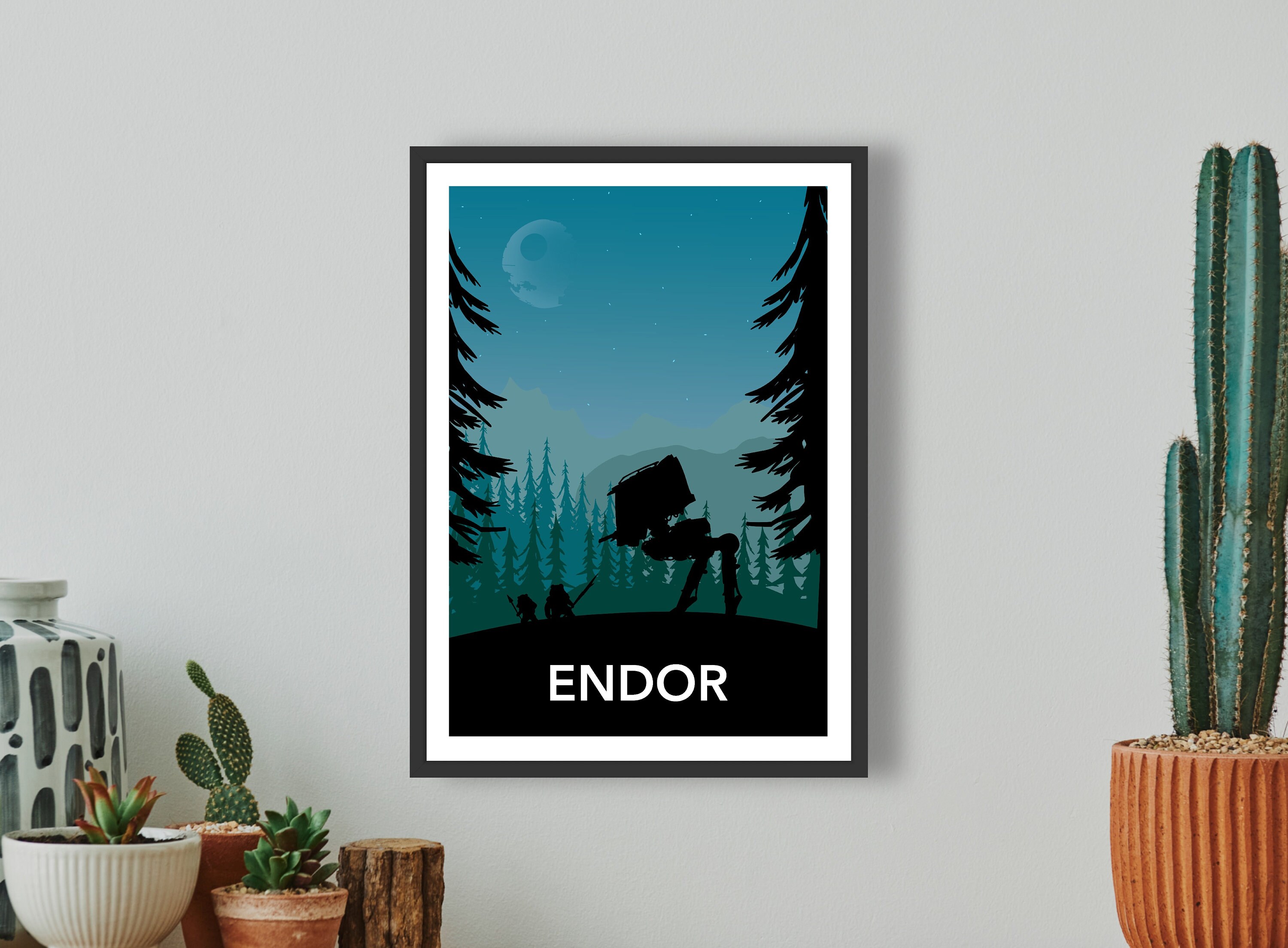 Star Wars Planet Poster Star Wars Galaxy Print Star Wars - Etsy UK